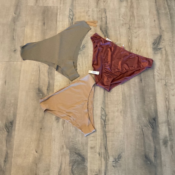SKIMS | Intimates & Sleepwear | Nwt Skims 3 Panty Bundle Mix Color ...